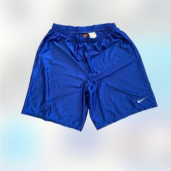 Nike | Shorts | Vtg Blue Nike Team Made In Usa Team Blue Basketball ...
